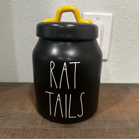 Rae Dunn | Holiday | Rae Dunn Rat Tails Halloween Baby Canister New ...